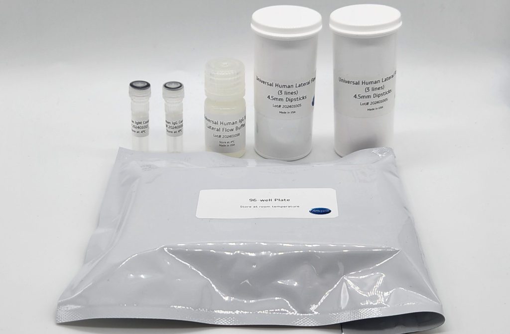 Fluorescent Universal Human IgG/IgM Lateral Flow Serology Kit (Quantum ...